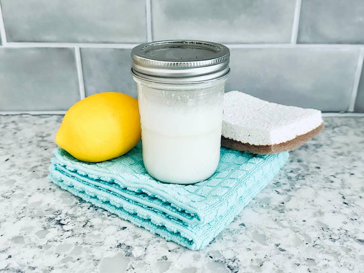 Easy Diy Grout Cleaner | CheapThriftyLiving.com