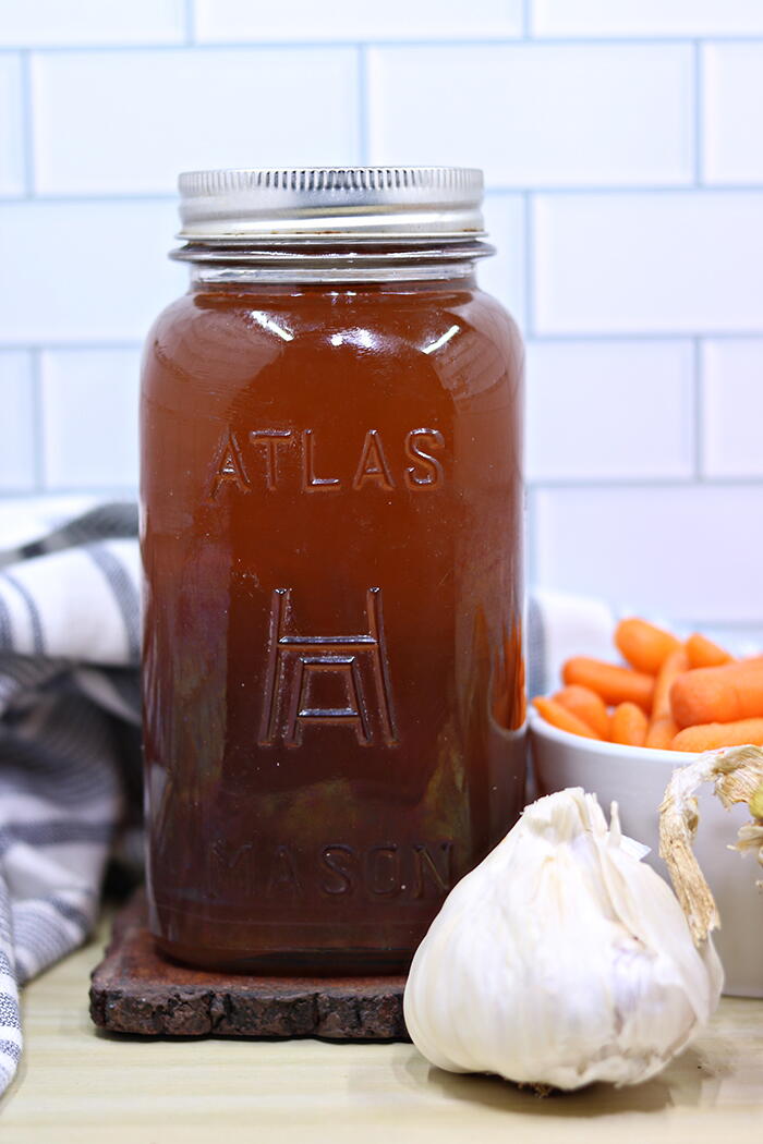 Instant Pot Vegetable Stock Recipe | RecipeLion.com