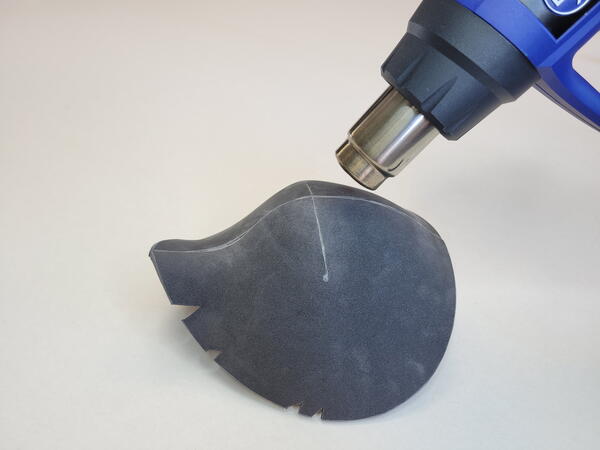 Deadly Horned Pauldrons With Wood Grain Texture | FaveCrafts.com