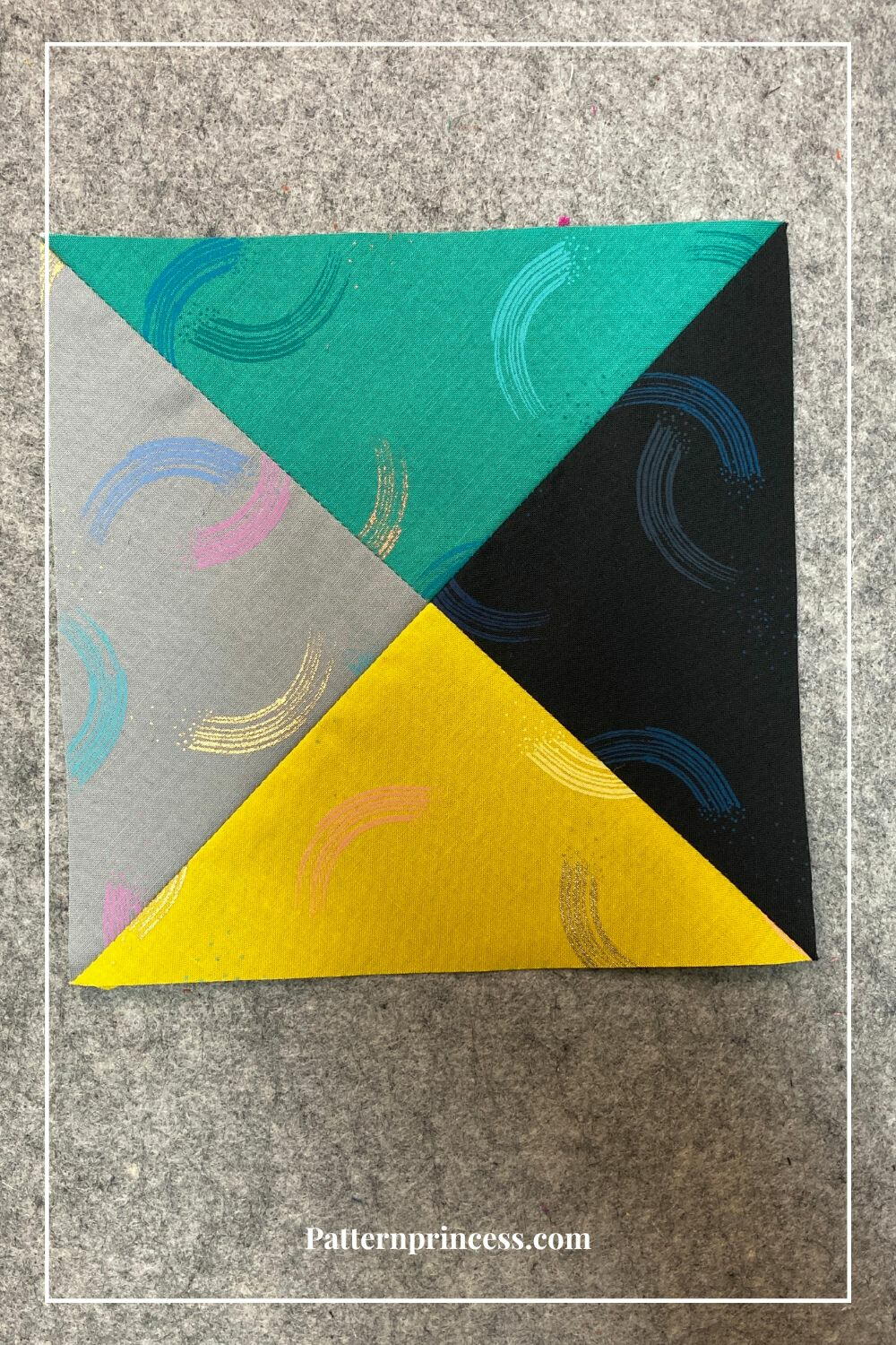4 At A Time Easy Hourglass Quilt Block Tutorial | FaveCrafts.com