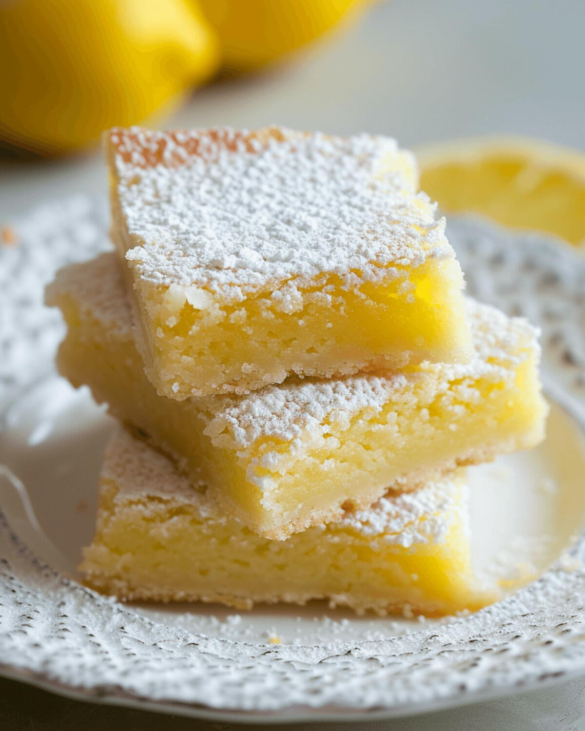 2 Ingredient Lemon Bars | RecipeLion.com
