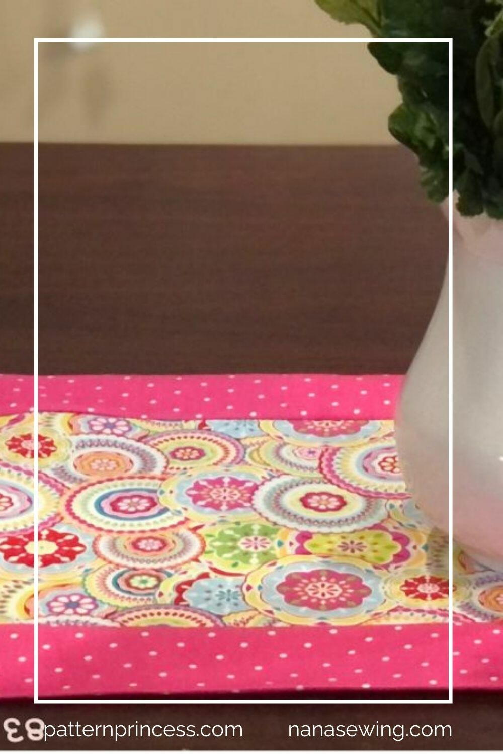 10 Minute Table Runner Pattern | AllFreeSewing.com