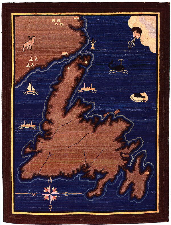 Magnificent Hooked Maps | rughookingmagazine.com