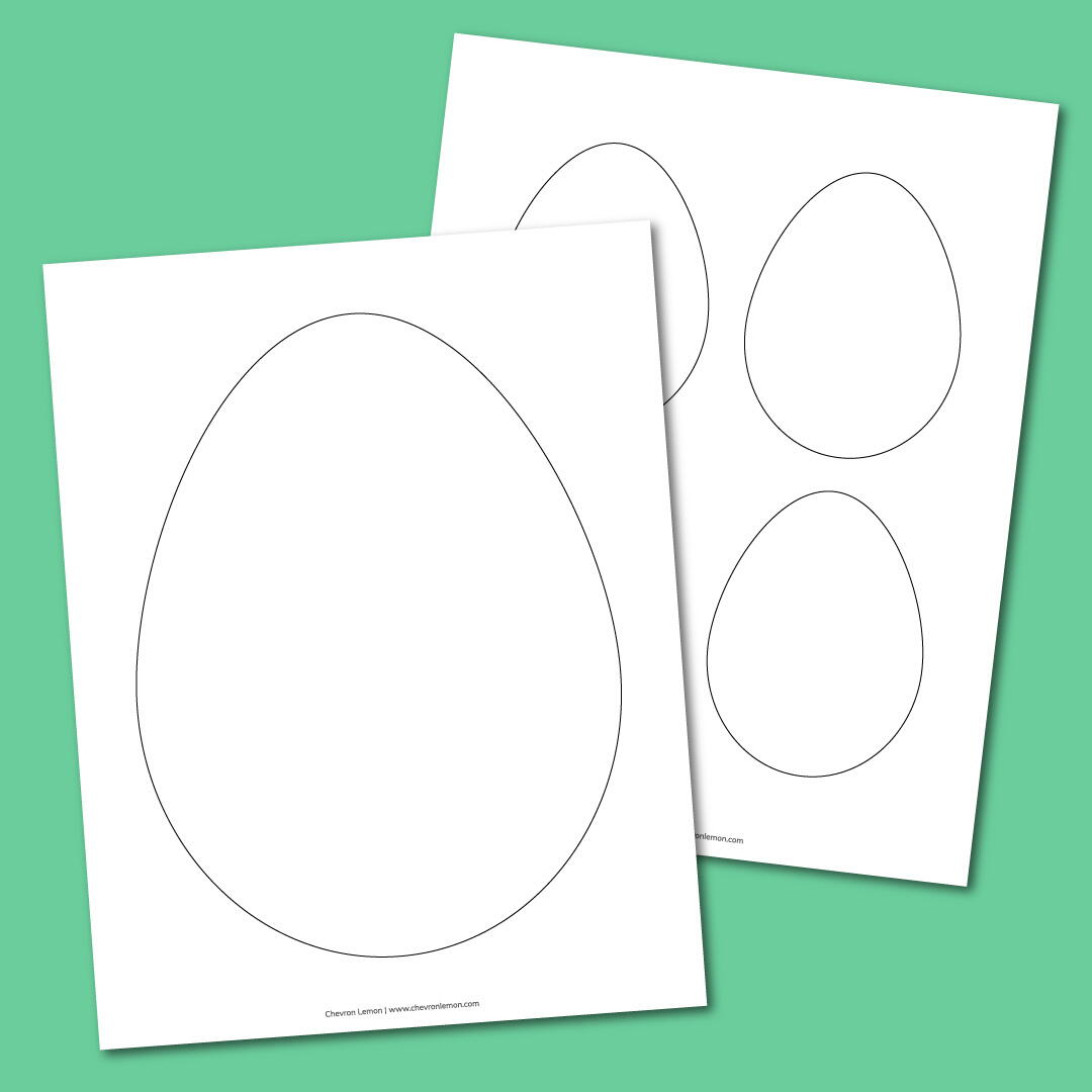 Printable Egg Templates | AllFreeKidsCrafts.com
