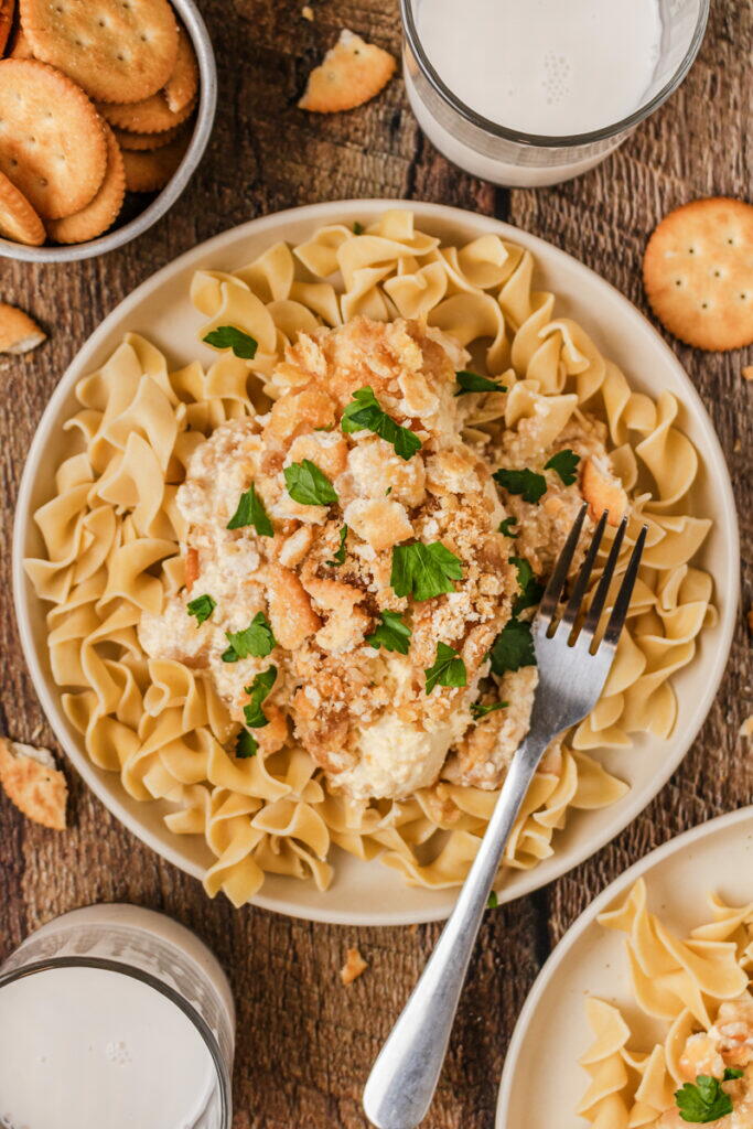 Slow Cooker Ritz Chicken | AllFreeSlowCookerRecipes.com