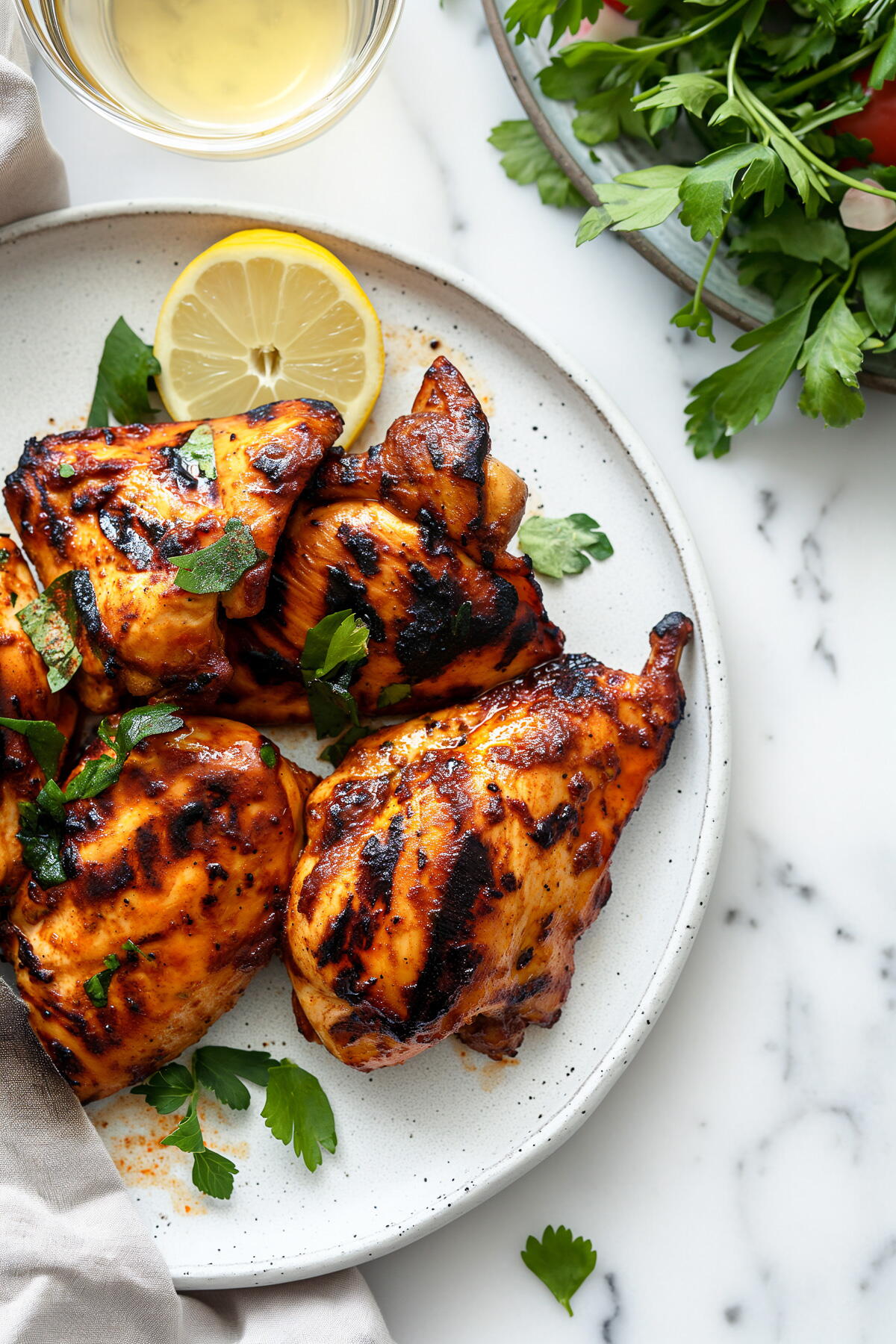 The Best Easy Grilled Moroccan Chicken Thighs | FaveHealthyRecipes.com