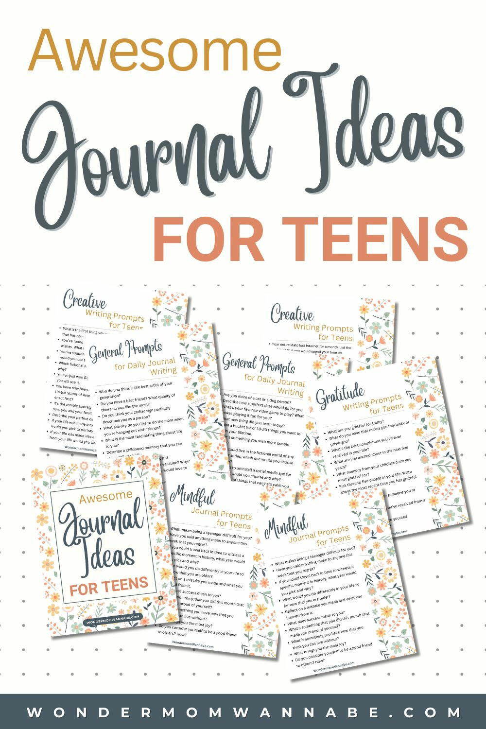 70 Awesome Journal Ideas For Teens | AllFreePaperCrafts.com