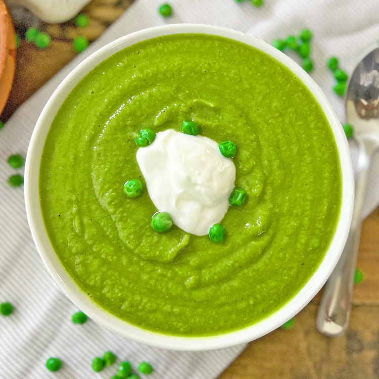 Creamy Spanish Pea Soup | Possibly The Best Pea Soup Ever | RecipeLion.com