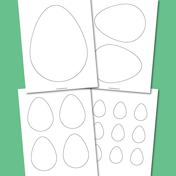 Egg Template | DIYIdeaCenter.com