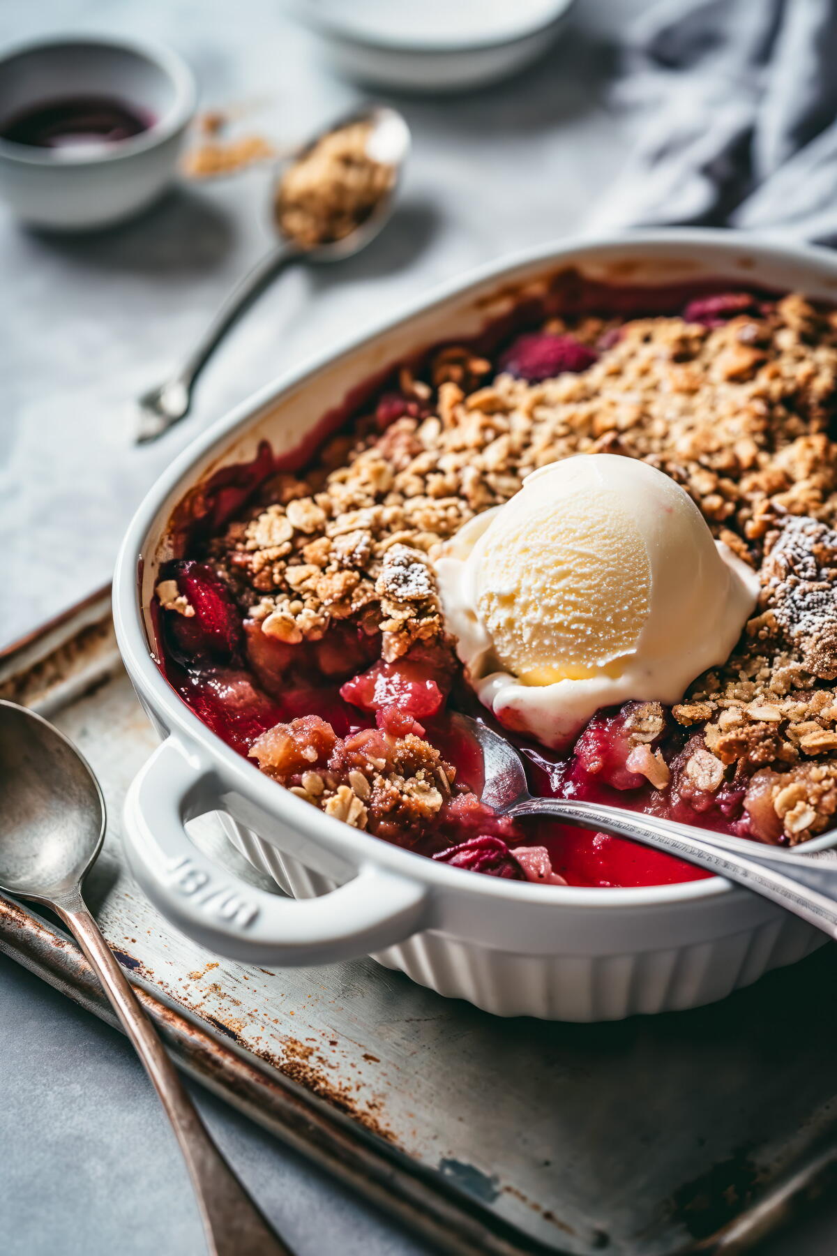 Easy Fruit Crisp (use Fresh Or Frozen Fruit) | FaveSouthernRecipes.com
