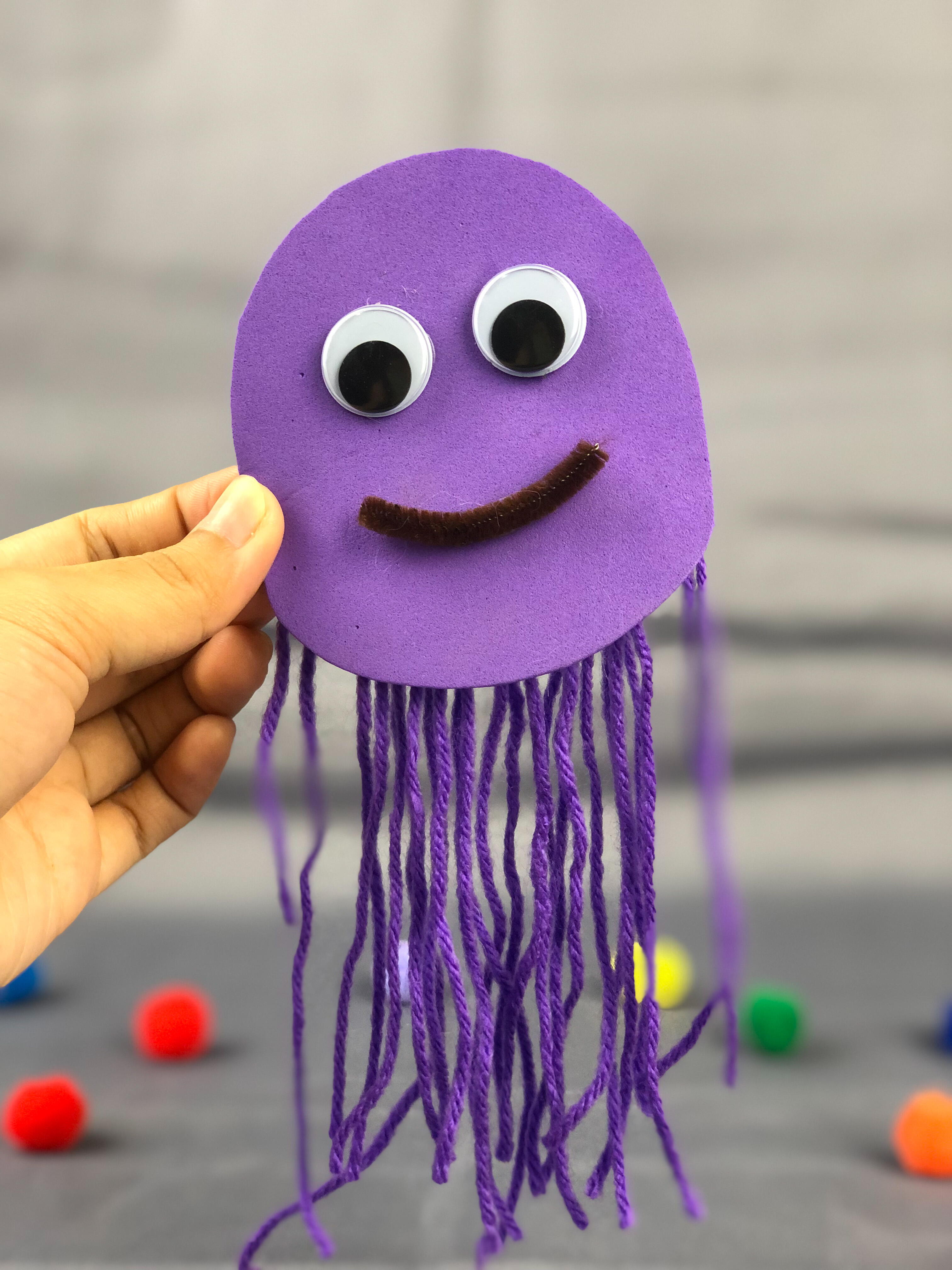 Octopus Yarn Craft | FaveCrafts.com