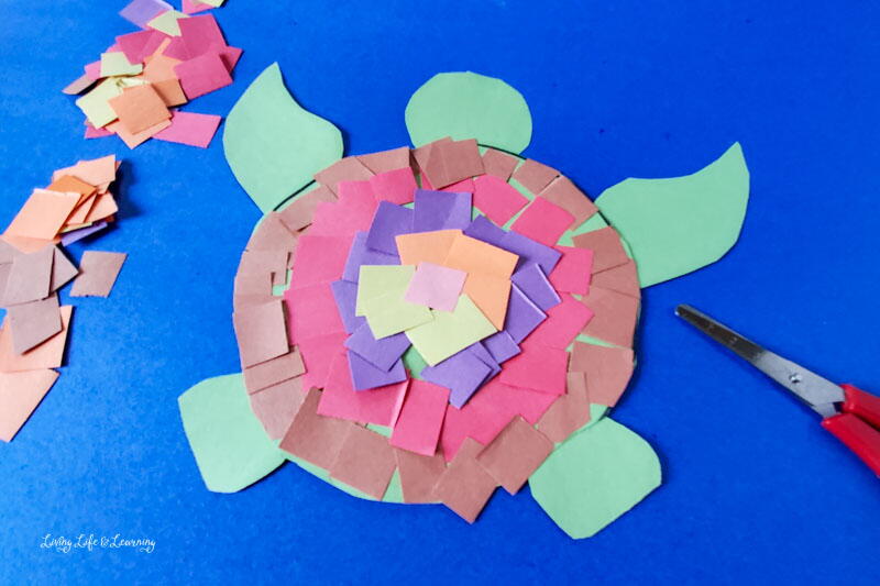 Sea Turtle Art Project | FaveCrafts.com