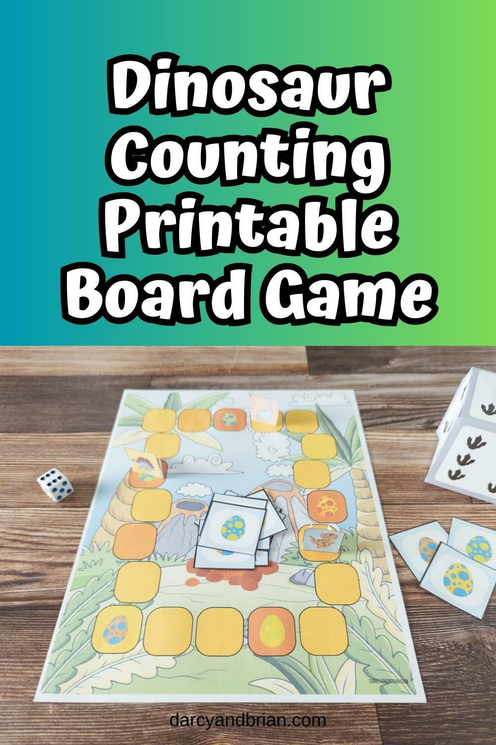 Dinosaur Counting Game | AllFreeKidsCrafts.com