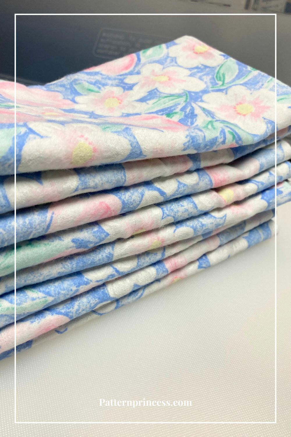 10 Minute Rectangle Burp Cloth Sewing Pattern | FaveCrafts.com