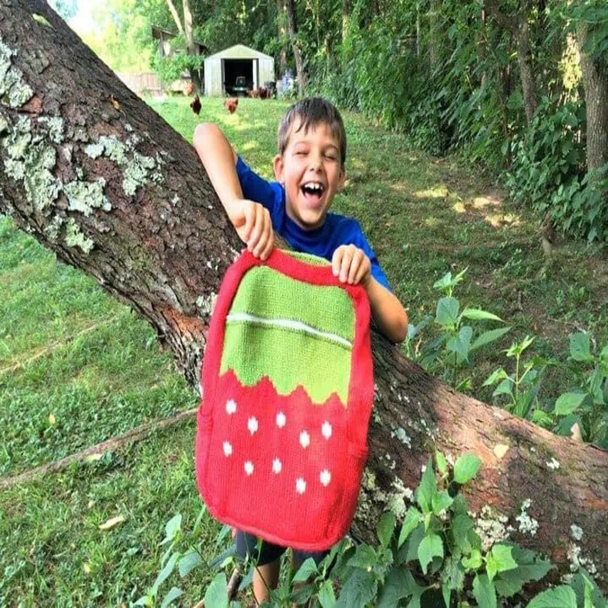 Sweet Strawberry Backpack | FaveCrafts.com