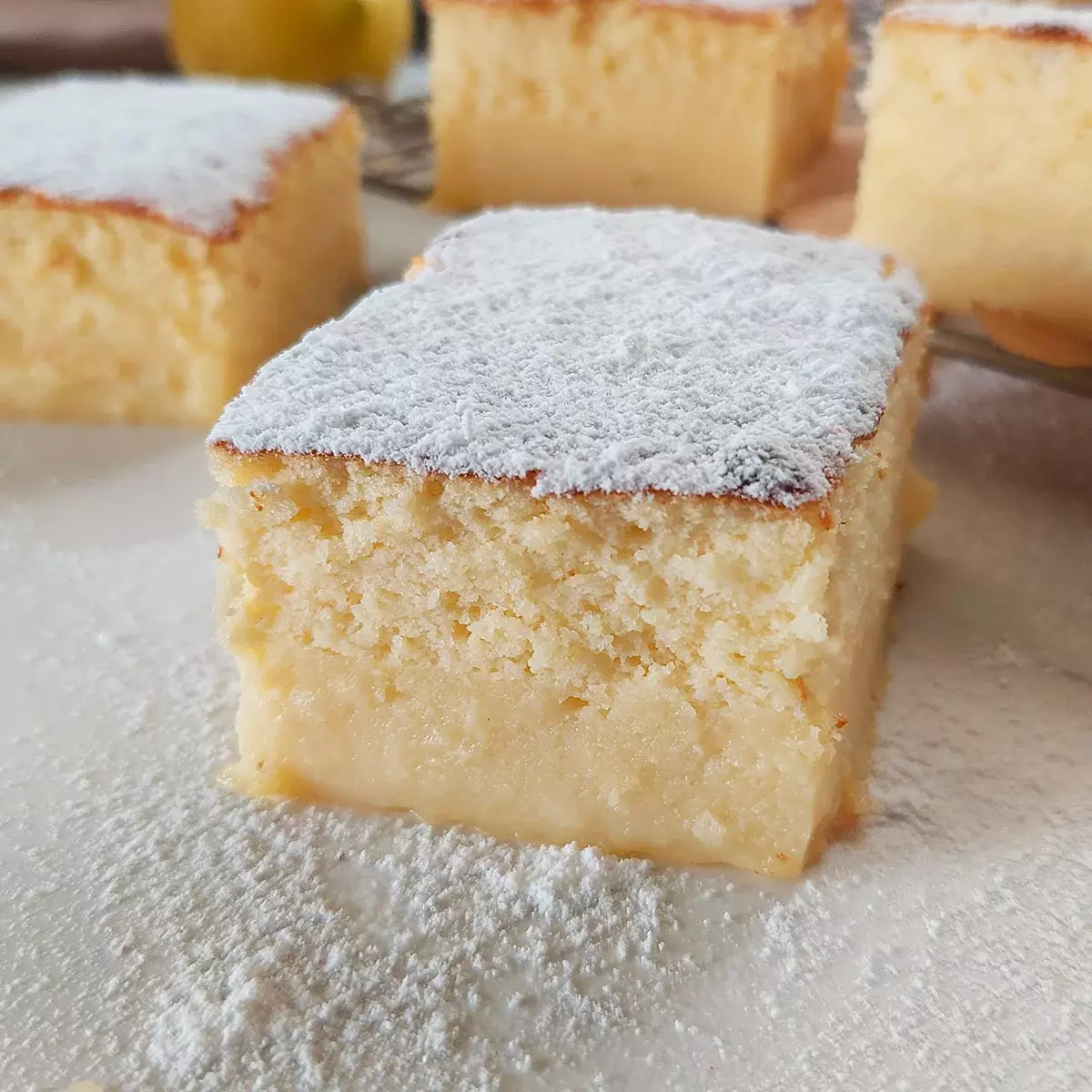 Lemon Magic Custard Cake | RecipeLion.com