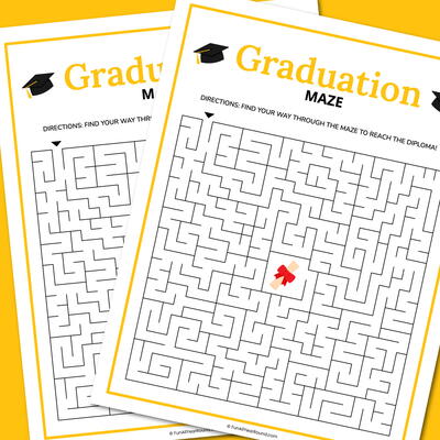 Graduation Maze | DIYIdeaCenter.com