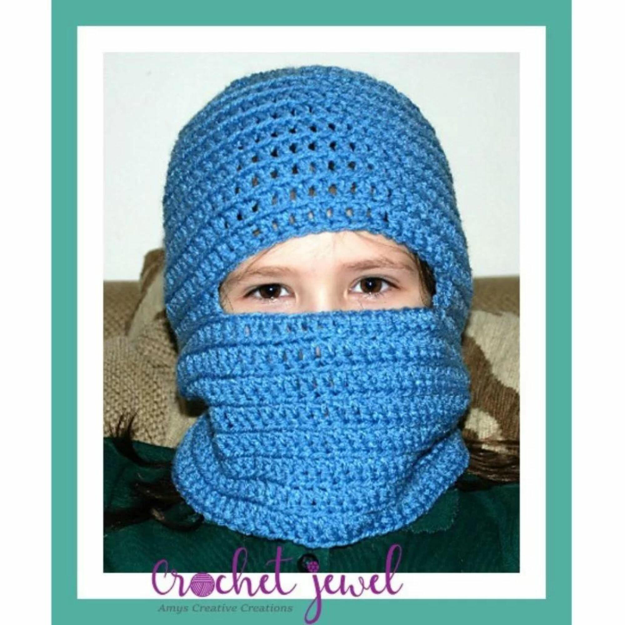 Crochet Ski Mask Hat | FaveCrafts.com