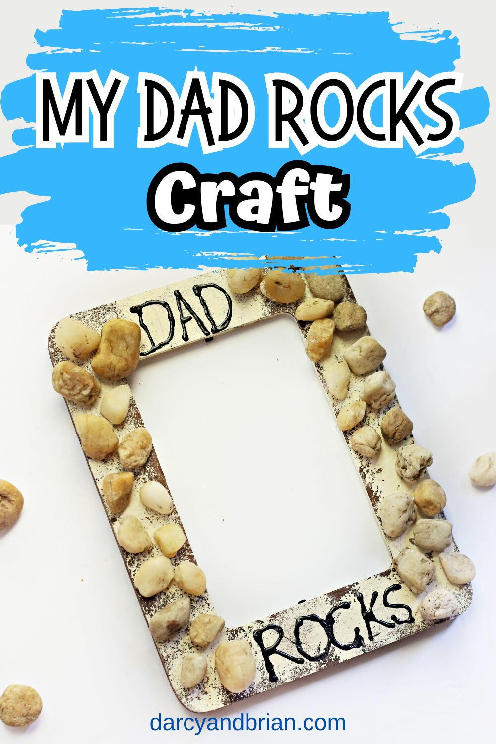 My Dad Rocks Craft | AllFreeKidsCrafts.com