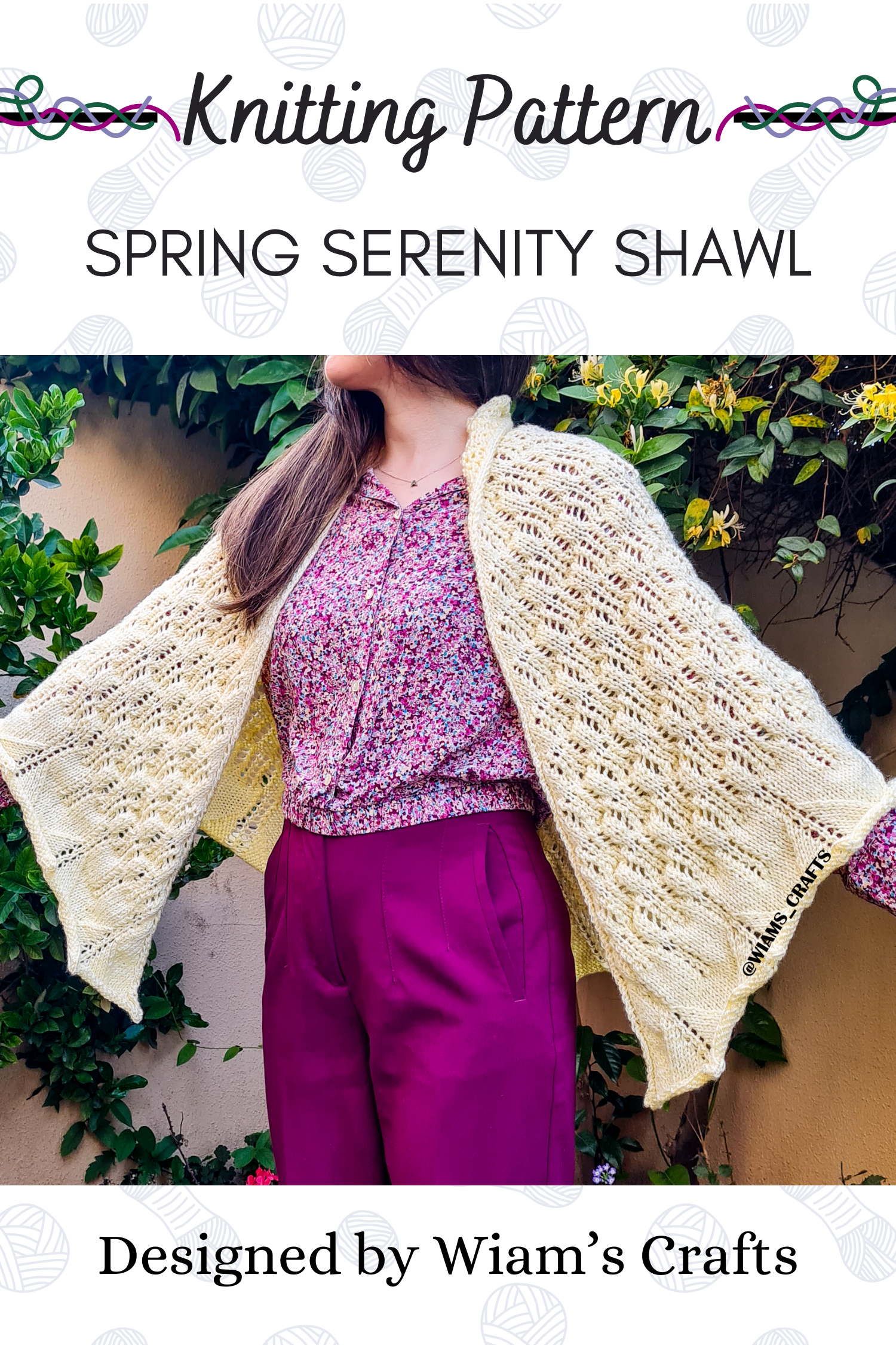 Spring Serenity Shawl | AllFreeKnitting.com