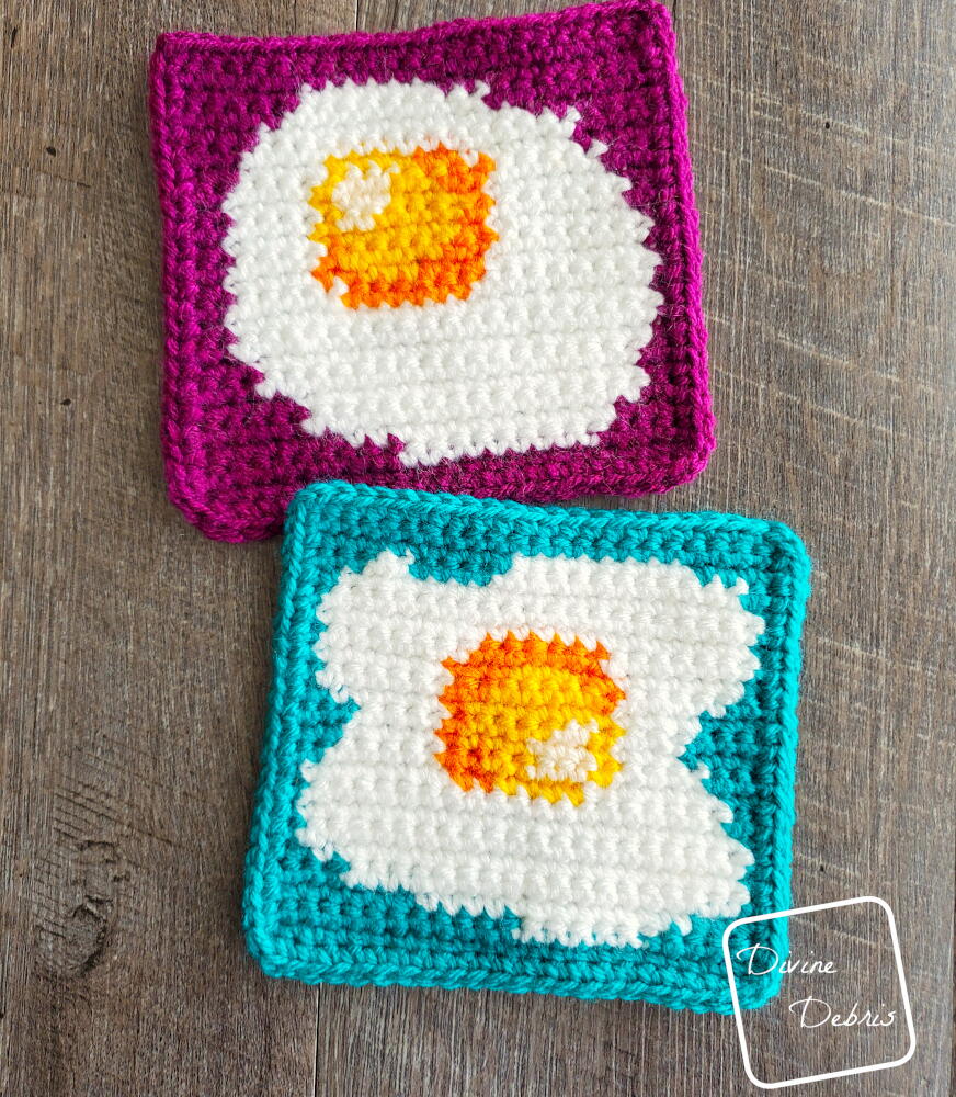 Sunny Side Up Egg Squares | FaveCrafts.com