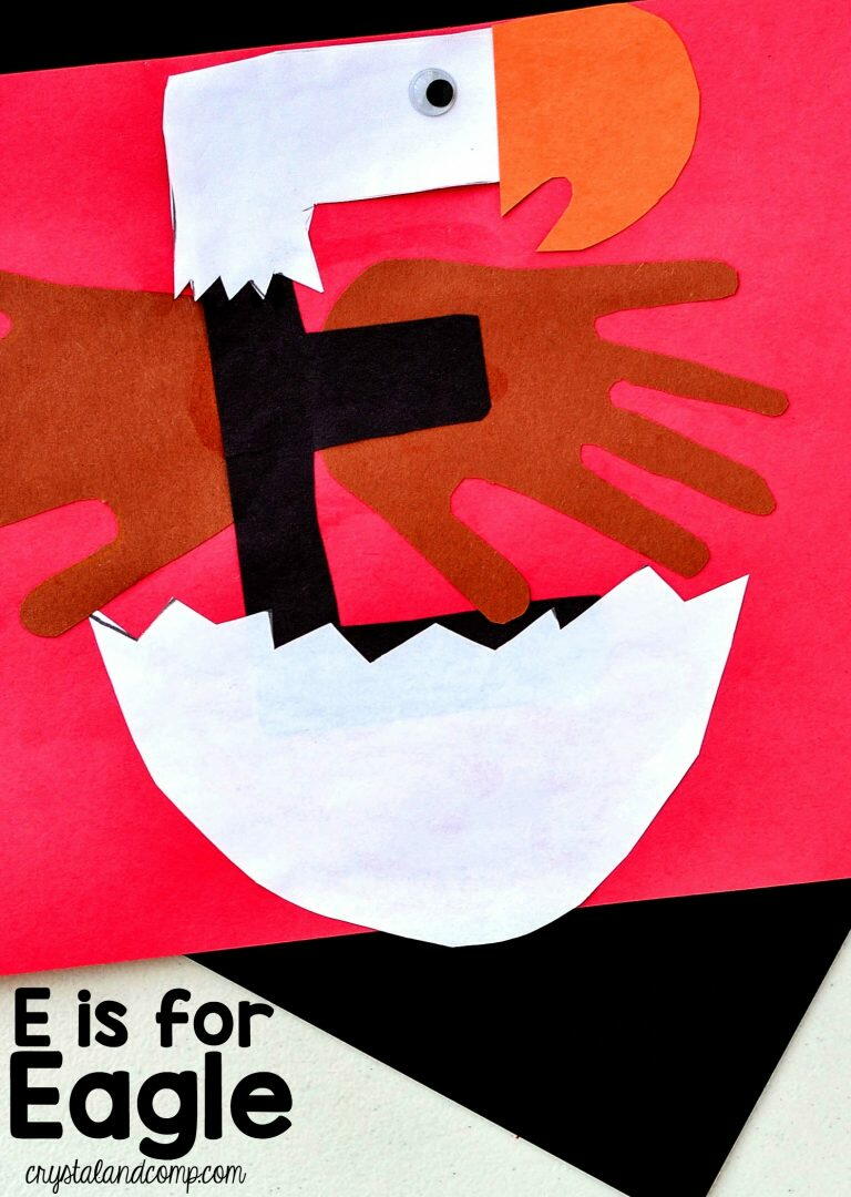 Letter Of The Week Crafts E Is For Eagle | AllFreeKidsCrafts.com