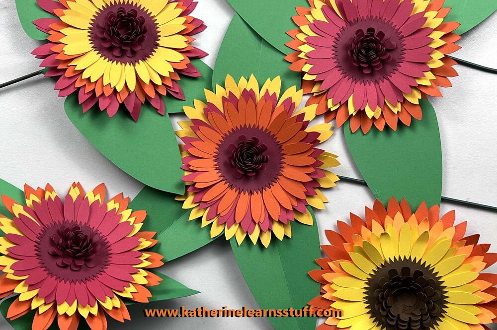 Diy Paper Sunflower | AllFreeDIYWeddings.com