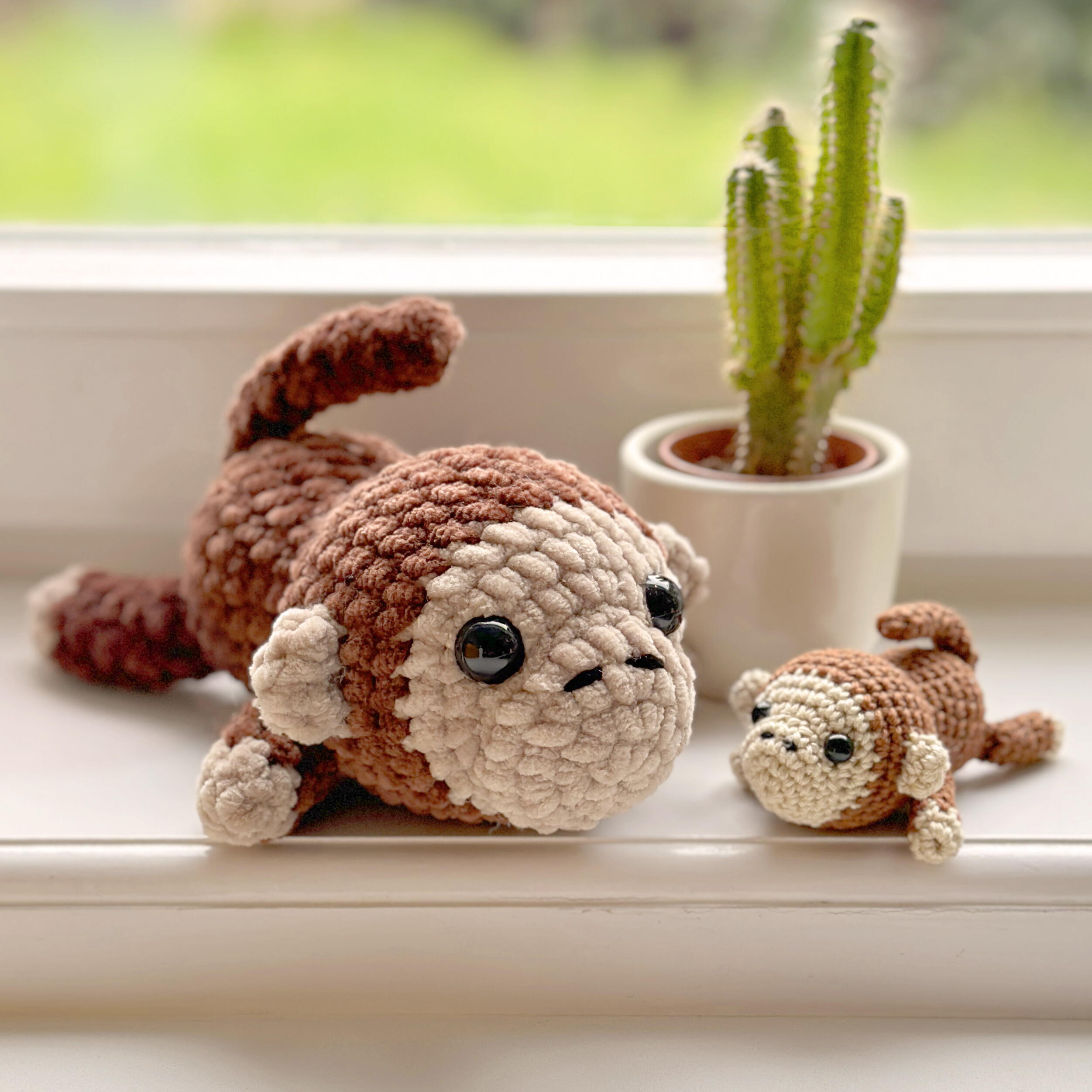 Free Mico The Monkey Amigurumi Crochet Pattern | AllFreeCrochet.com
