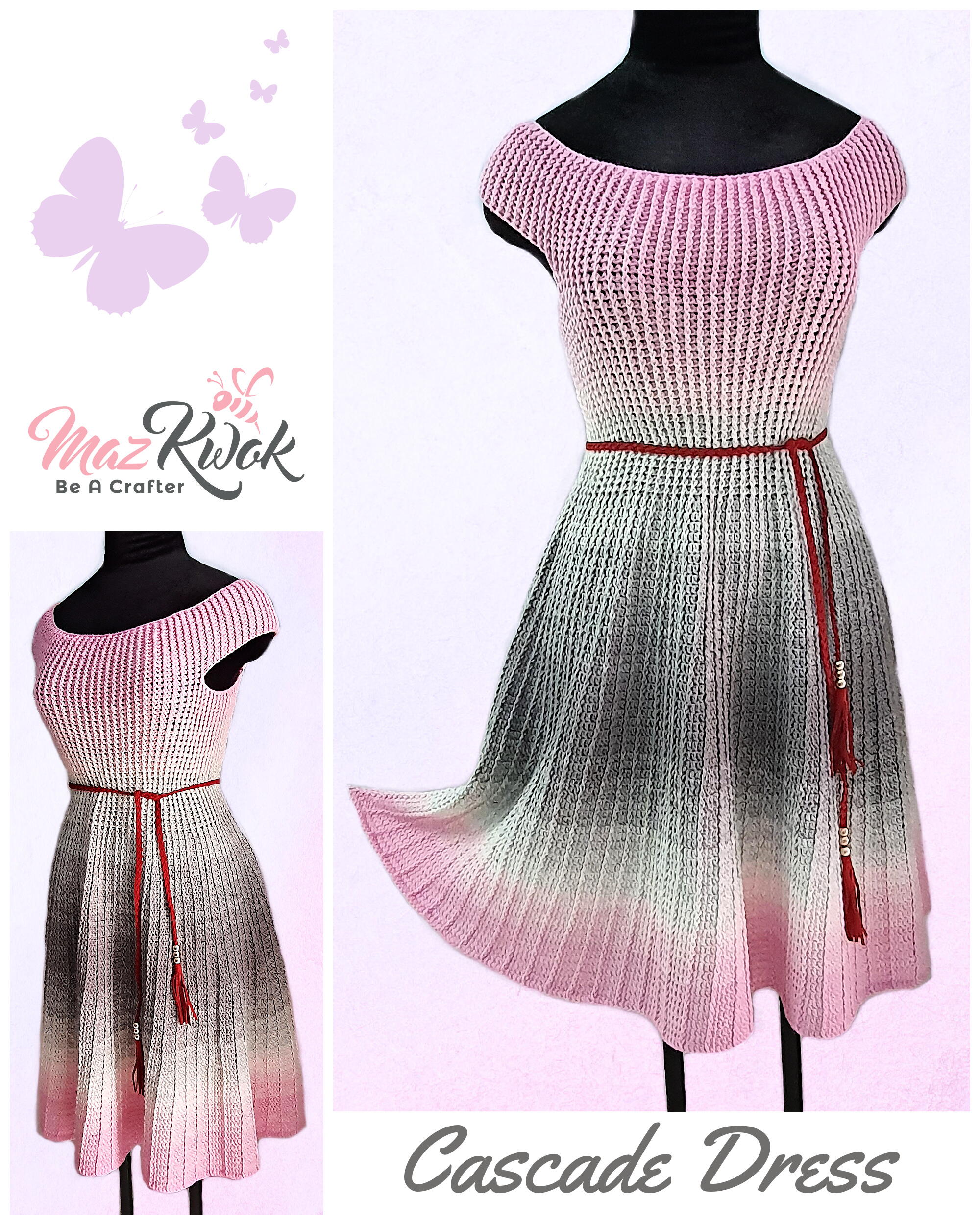 Cascade Dress | AllFreeCrochet.com