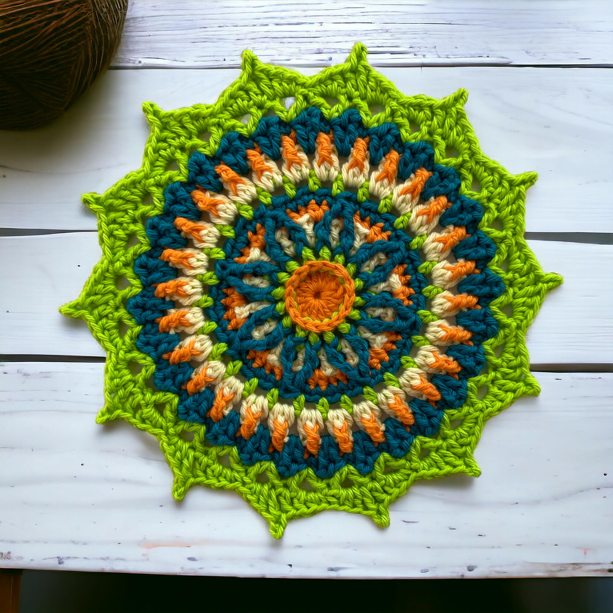 Zeyda Mandala | AllFreeCrochet.com