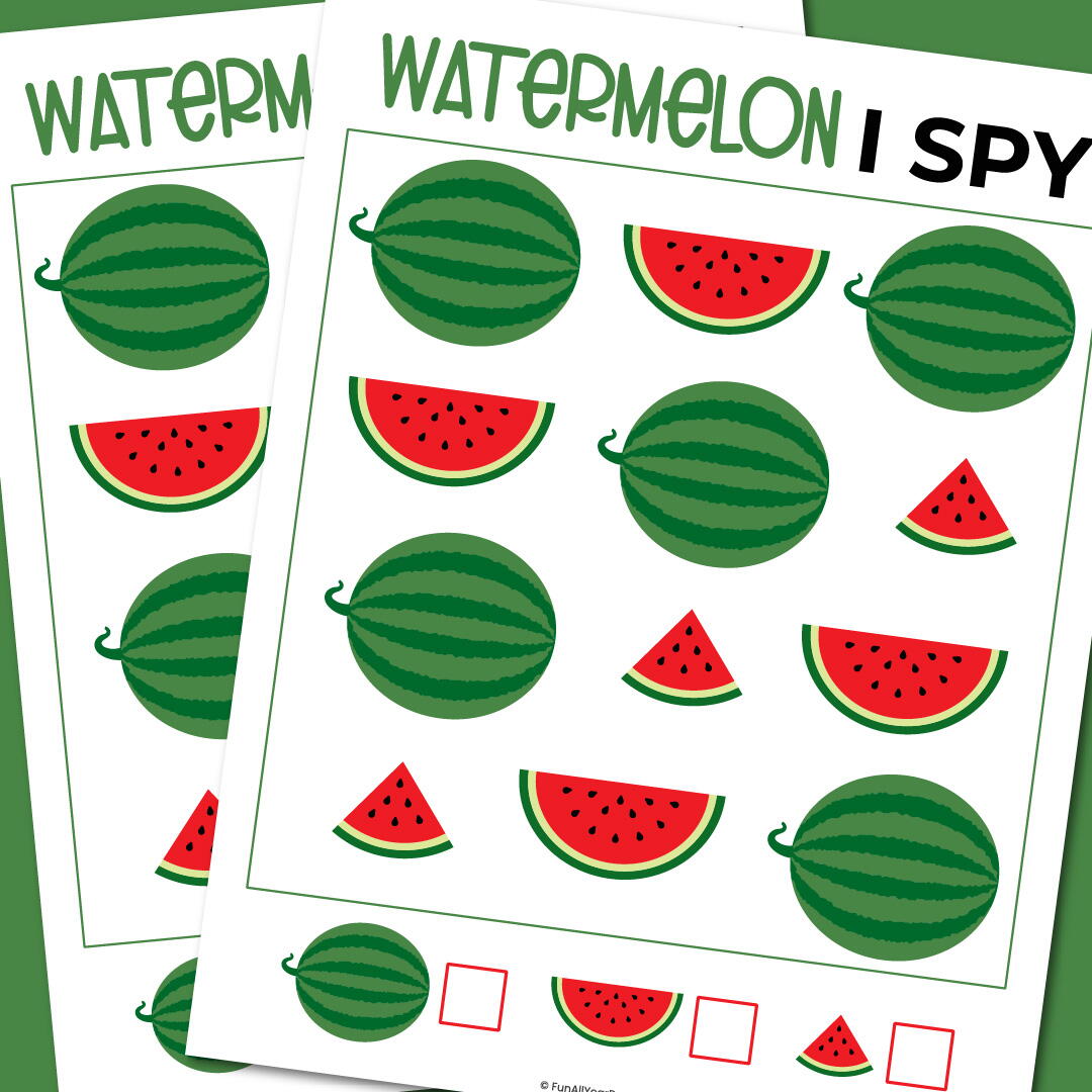 Watermelon I Spy | FaveCrafts.com
