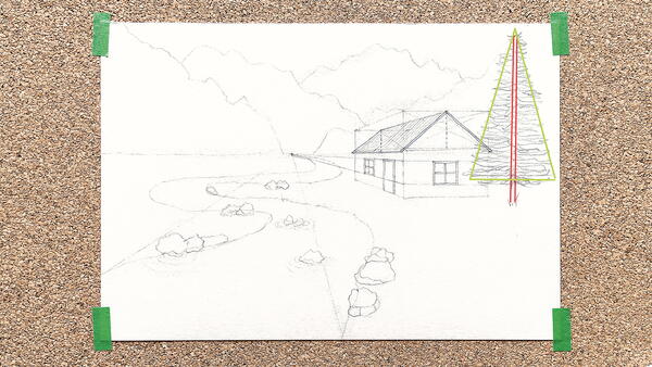 Sketching a Natural Landscape | FaveCrafts.com