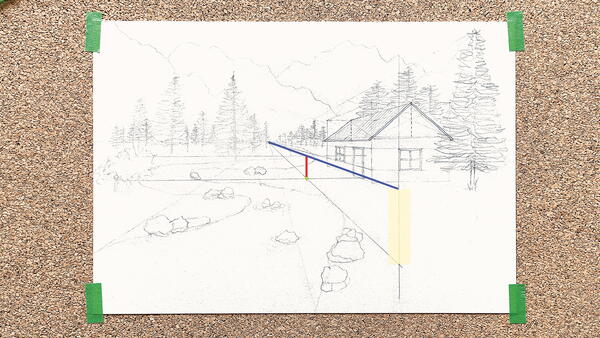 Sketching a Natural Landscape | FaveCrafts.com