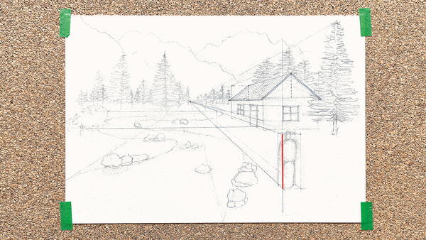 Sketching a Natural Landscape | FaveCrafts.com