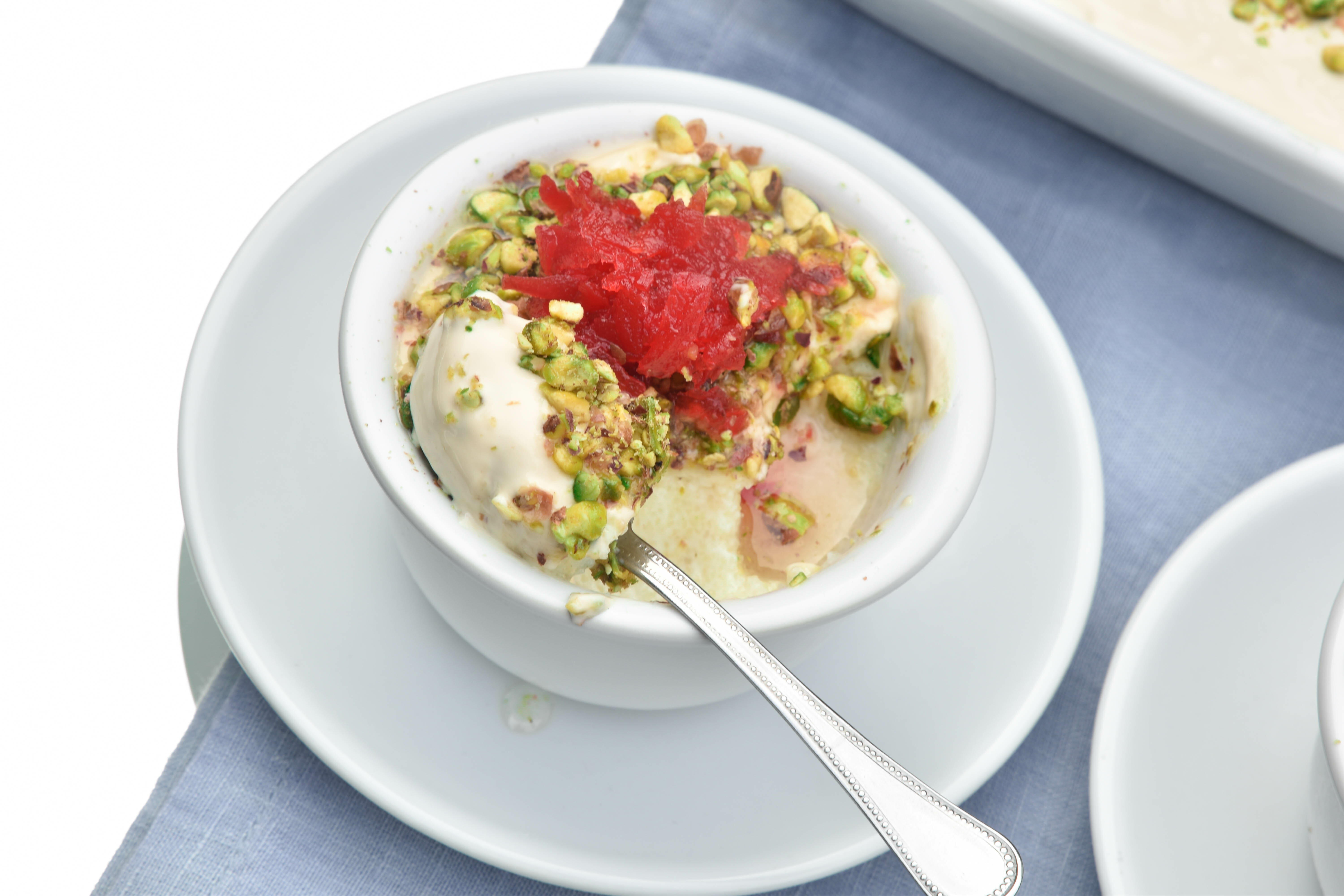 Layali Lubnan/ Lebanese Milk Semolina Pudding | RecipeLion.com
