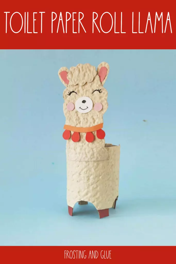 Toilet Paper Roll Llama | FaveCrafts.com