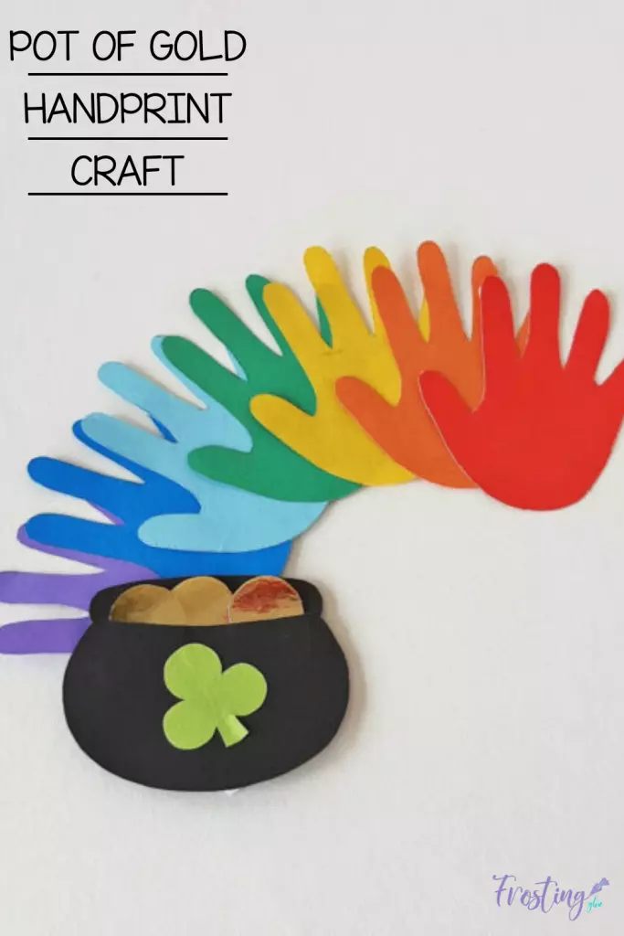 Pot Of Gold Handprint Craft | FaveCrafts.com