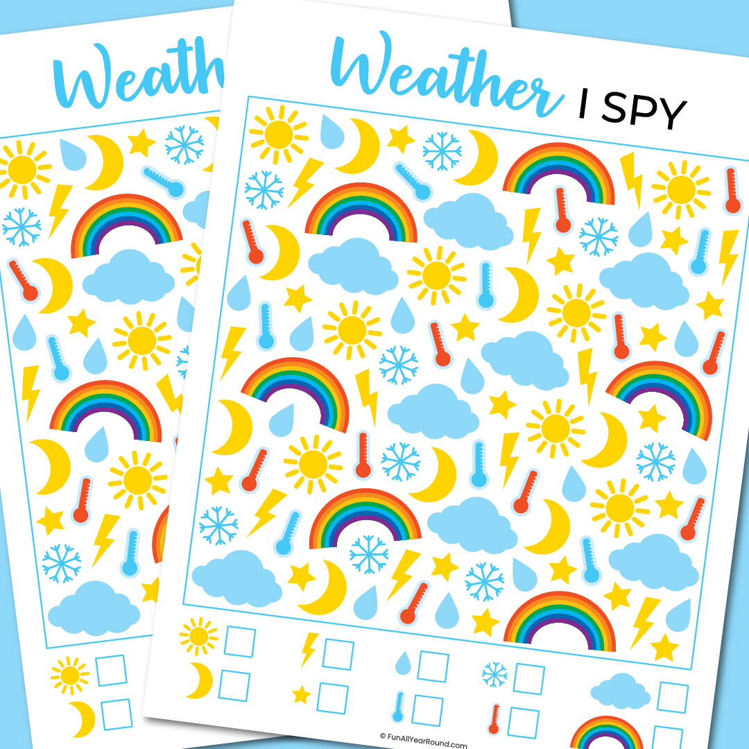 Weather I Spy | FaveCrafts.com