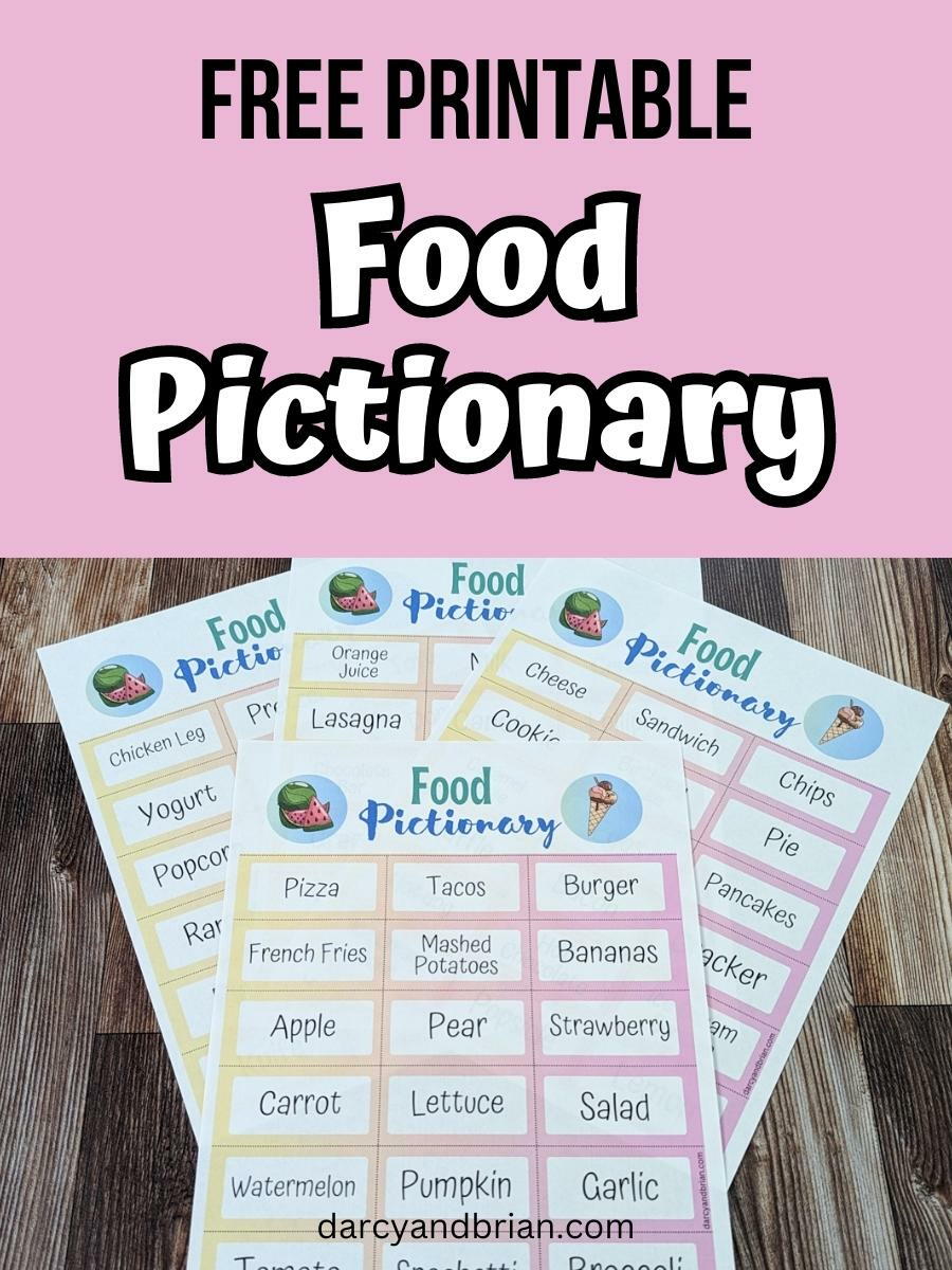 Printable Feelings Pictionary Game | FaveCrafts.com