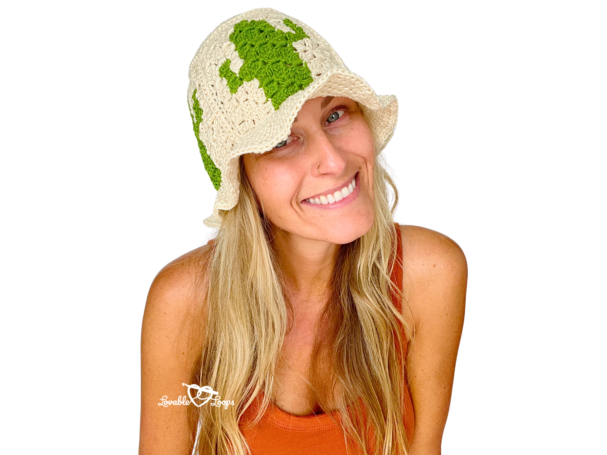 Cactus Craze Bucket Hat | AllFreeCrochet.com
