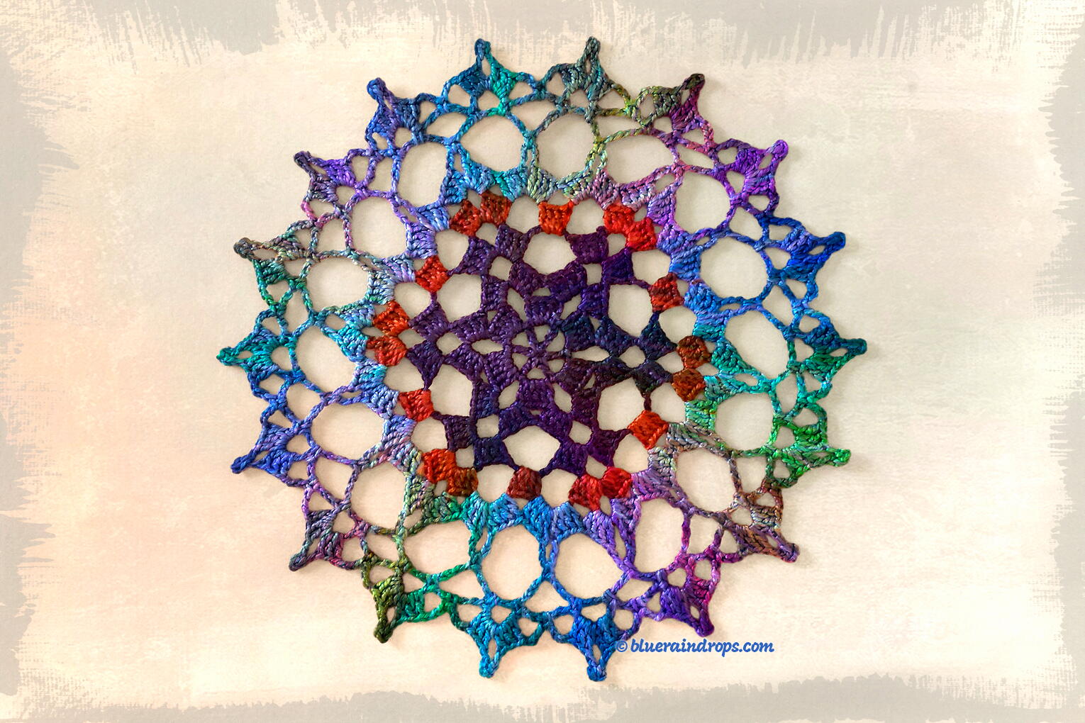 Cute Threads Doily | AllFreeCrochet.com