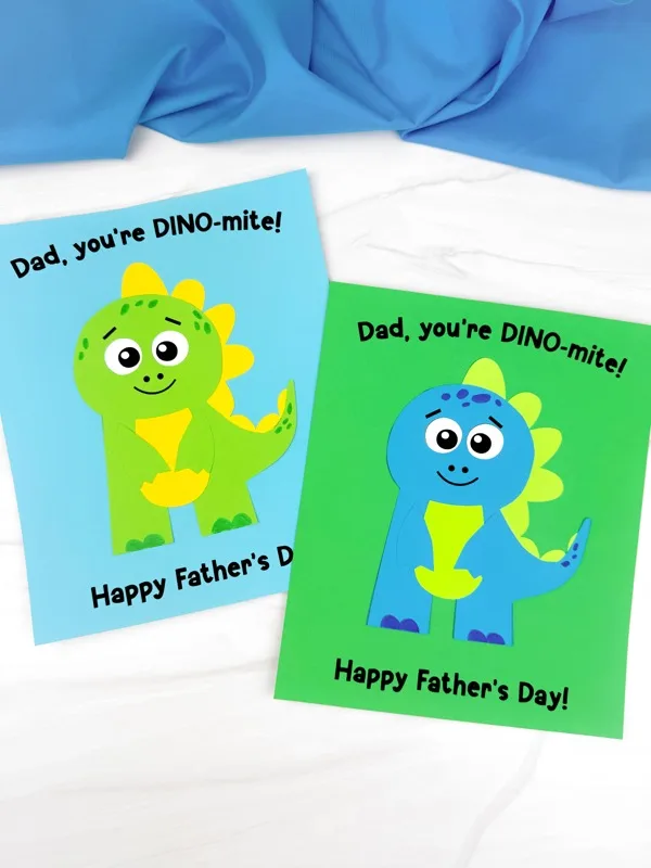 Father’s Day Dinosaur Craft | AllFreeKidsCrafts.com