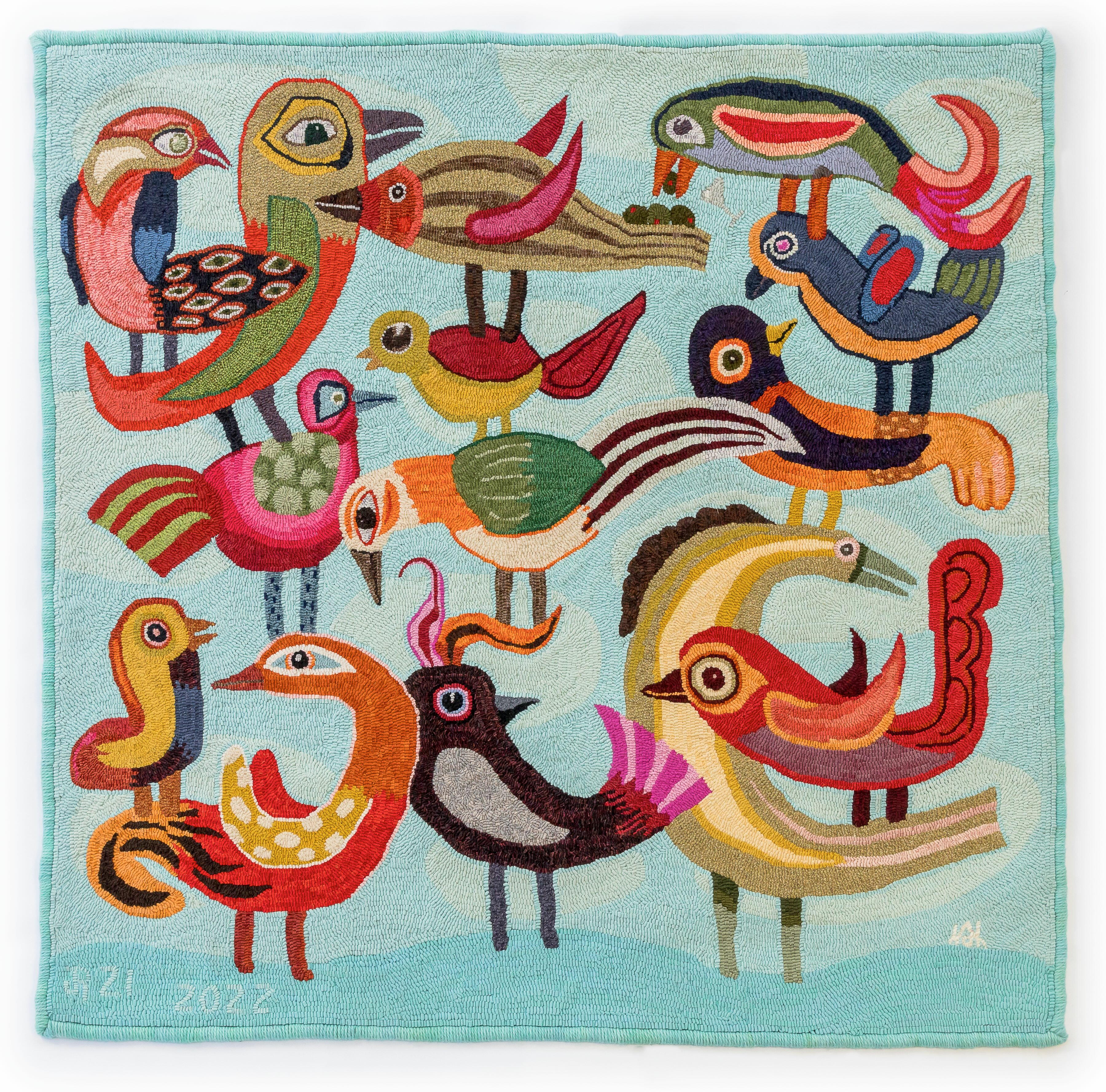 14 Birds | rughookingmagazine.com