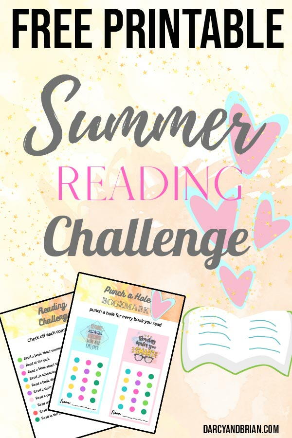 Printable Summer Reading Challenge | AllFreeKidsCrafts.com