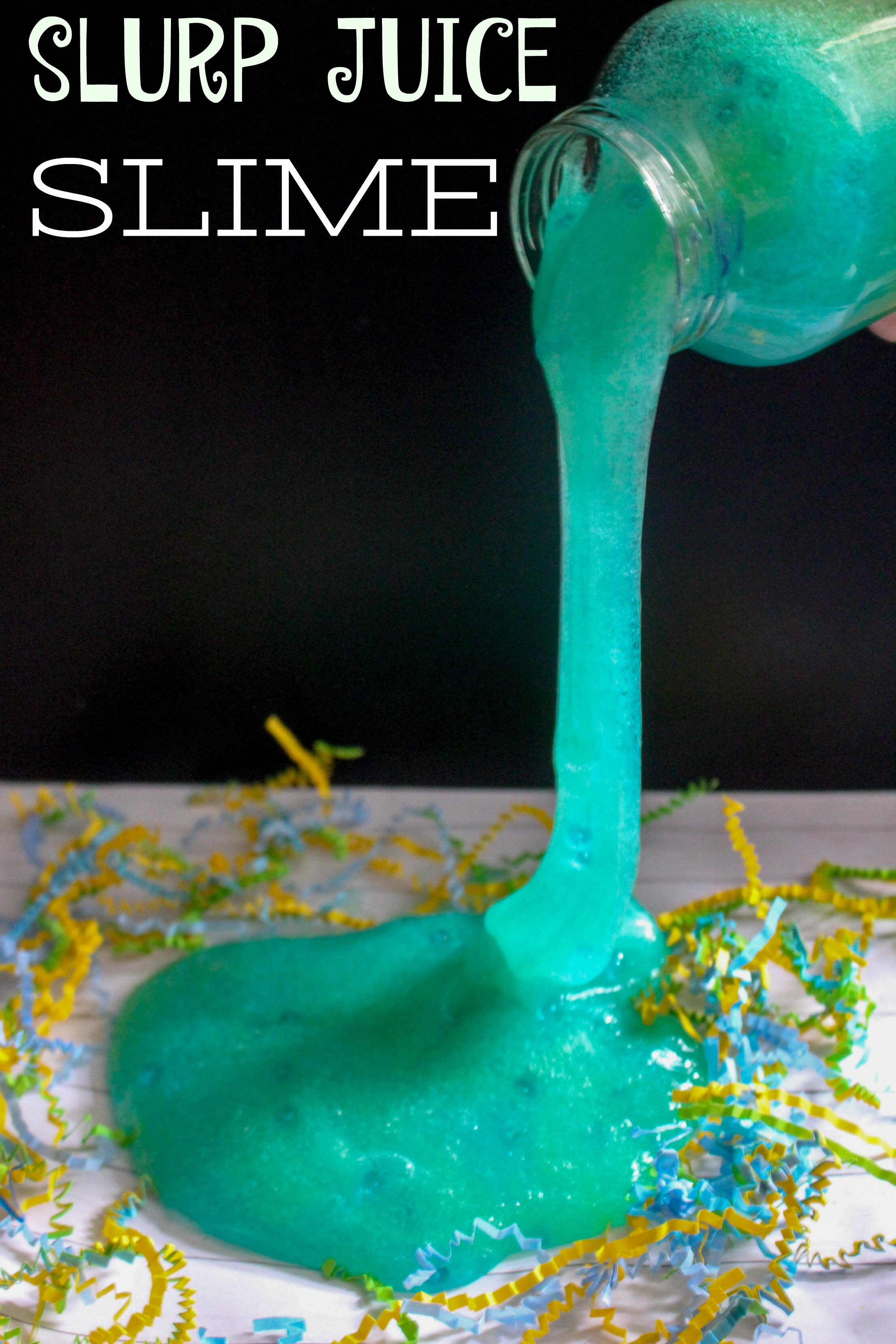 Kids Slime Recipe For Slurp Juice Slime | AllFreeHolidayCrafts.com
