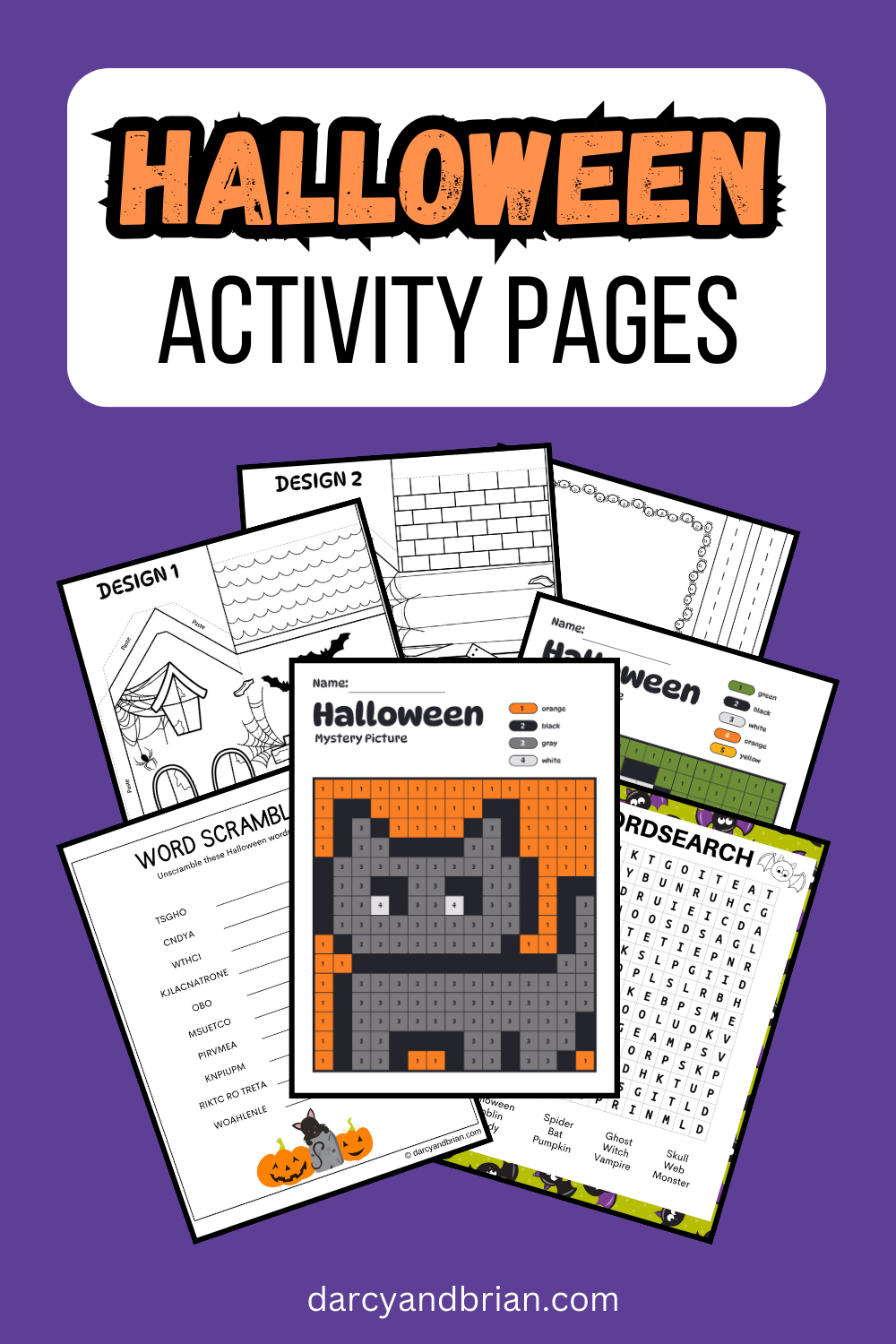 Halloween Activity Pages | FaveCrafts.com