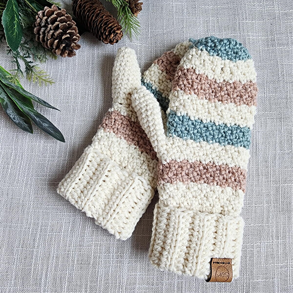 Easy Crochet Mitten Pattern | FaveCrafts.com