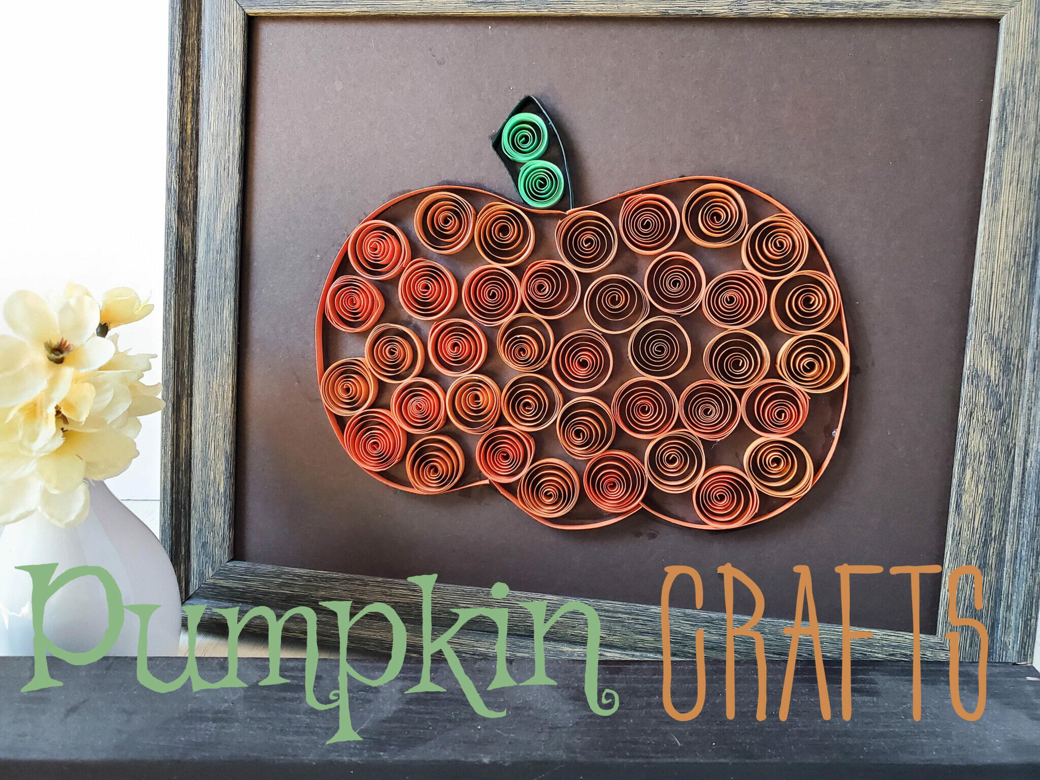 25 Pumpkin Crafts To Make This Fall | AllFreeHolidayCrafts.com