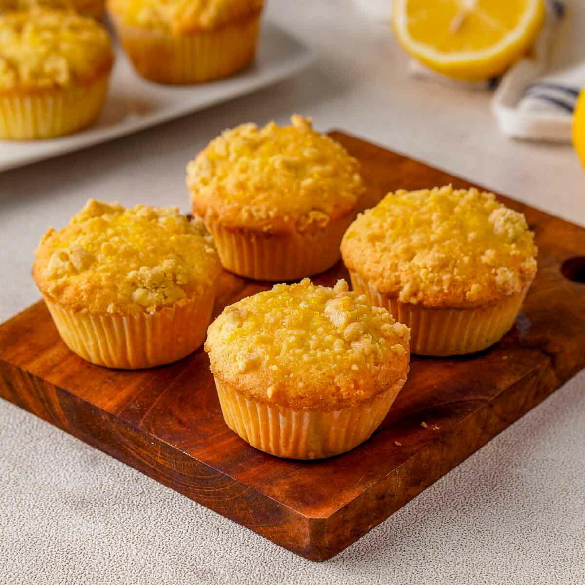 Lemon Drizzle Muffins | RecipeLion.com