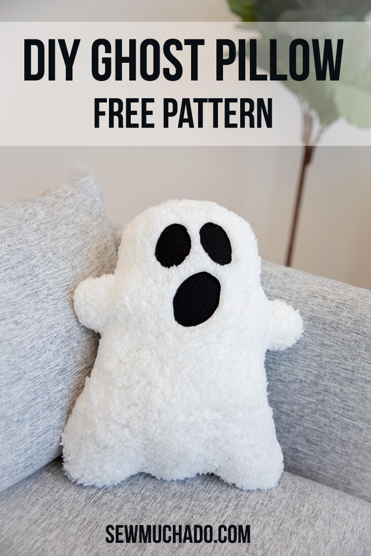 Diy Ghost Pillow Free Pattern | AllFreeSewing.com